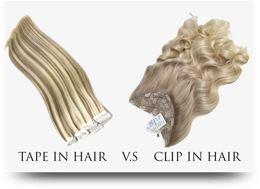 Which Hair Extensions Are Best Clip-In Hair Extensions and Tape-In Hai ...